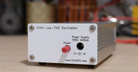 Low THD Oscillator Power Supply And PCBs As Case Panels Toli S DIY