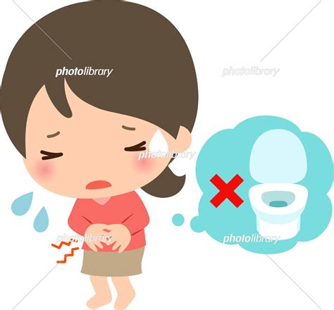 便秘の女性 イラスト素材 2803638 フォトライブラリー Photolibrary