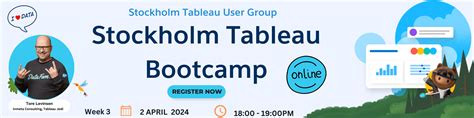 See Stockholm Tableau Bootcamp 2024 Learn From Europes Esteemed Tableau Trainer 🚀 At Tableau
