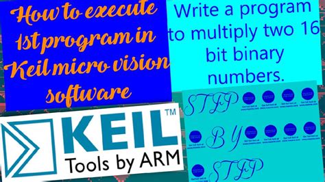 Step By Stephow To Executes A First Program In Keil Microvision