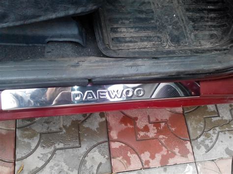 Декоративные накладки на пороги — Daewoo Espero, 2 л, 1999 года ...