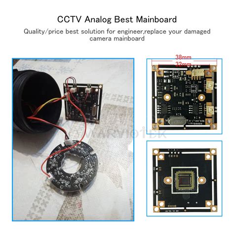 Entrelosmedanos Cctv Camera Module Cmos Sensor Analog Camera Board Camera 700tvl Analog Motion