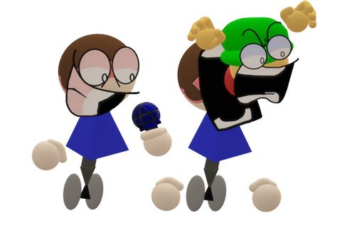 [fnf] 3d Decimal Dave And Bambi By 205tob On Deviantart