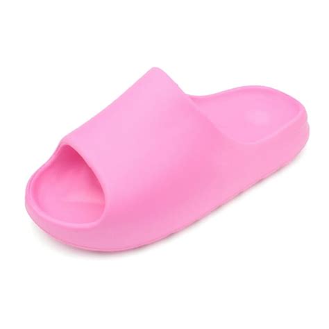 Lavra Womens Cushion Cloud Slides Beach Pillow Sandals
