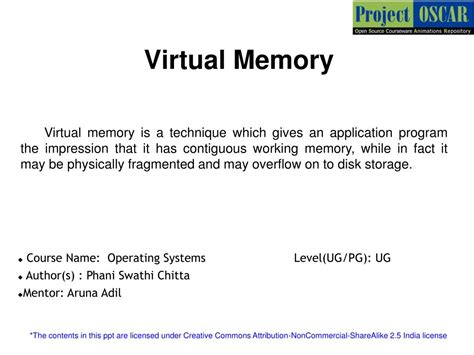 Ppt Virtual Memory Powerpoint Presentation Free Download Id4603696