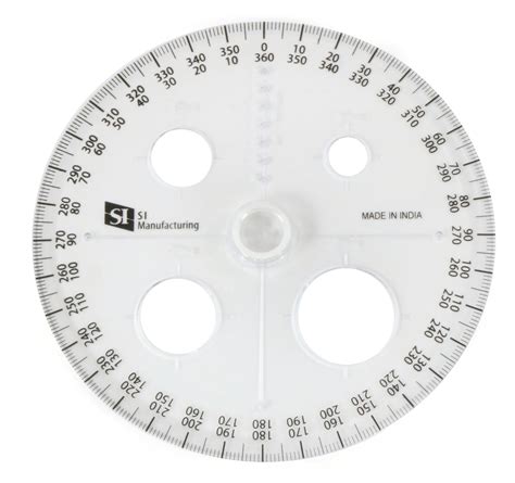 Si Circular Protractor