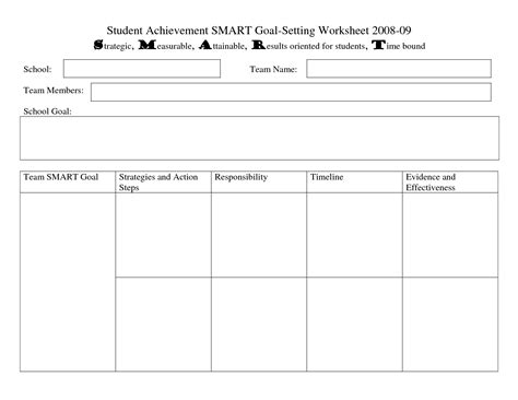 Student Worksheet Category Page 1