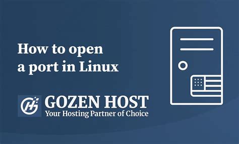 How To Open A Linux Port Safely