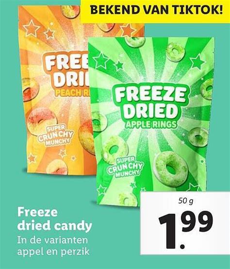 Freeze Dried Candy 50 G Aanbieding Bij Lidl