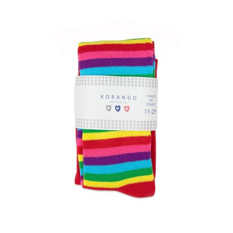 Tights Rainbow Stripe Korango