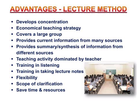 Methods Of Teaching Introduction Lecture Method And Demonstration