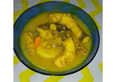 Resep Lempah Kuning Ceker And Leher Khas Bangka Oleh Novy Cookpad