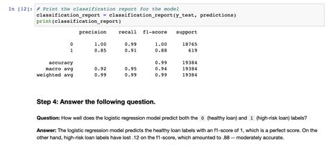 GitHub Geonwoojeongg Credit Risk Classification