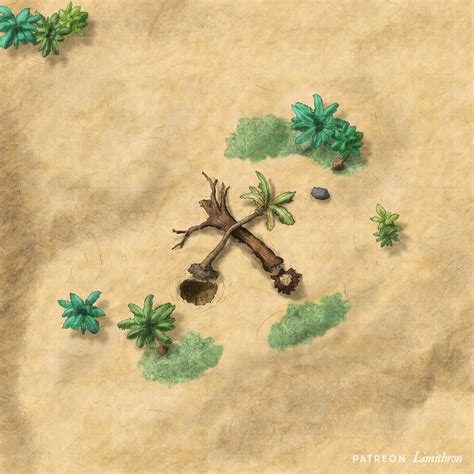 Treasure Hole RPG Battle Map Kit