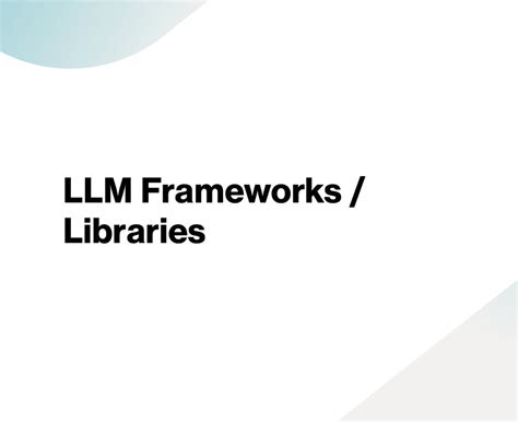 Vijayakumar Mathiyazhahan On Linkedin Llm Frameworkslibraries