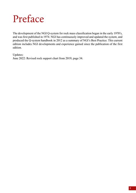 Solution Using The Q System Handbook Rock Mass Classification And