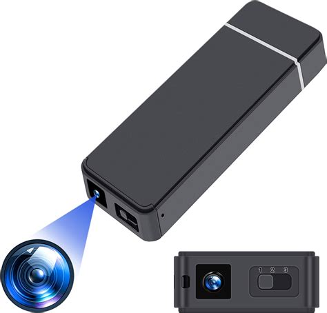 Hgygho 64gb Caméra Cachée Clé Usb 1080p Mini Caméra Espion Clef Usb