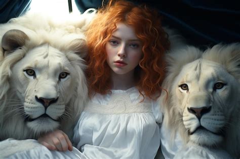 Premium Ai Image Albino Animals Lack Of Pigment In The Skin And Its