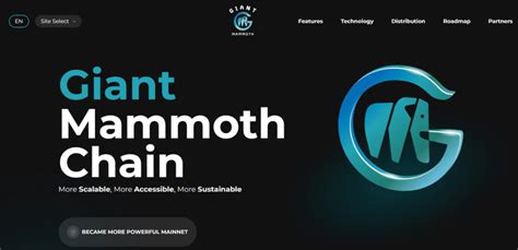 Giant Mammoth Chain Revolusi Blockchain Dengan Skalabilitas Dan