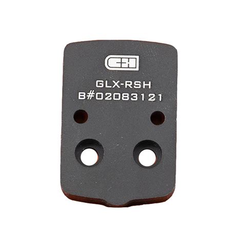 C H Precision Adapter Glock X MOS Trijicon RMR SRO