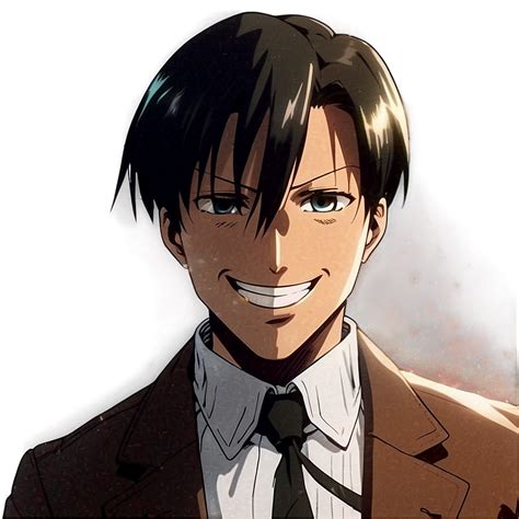 Download Levi Ackerman Smiling Png 77