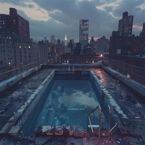 Premium Photo A Pool That Has The Word Pool On It