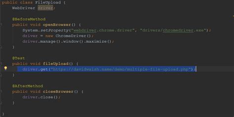 File Uploading Using Selenium Automation
