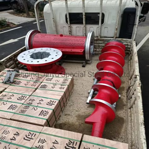 18 Inch Plug Screw Auger For Mdf Hdf Paper Plant Defibrator