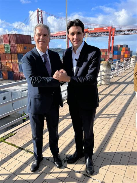 Silvio Costa Filho Visita Porto De Lisboa E Fala Em Parcerias Para
