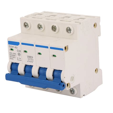 Residual Current Circuit Breaker For Enhanced Safety And Protection 4p 32a 400v Miniature Rccb