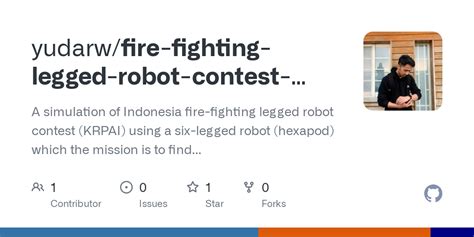 Github Yudarw Fire Fighting Legged Robot Contest Simulation A