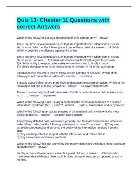 Quiz Chapter Questions With Correct Answers CPPA Stuvia US