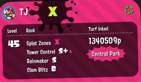 Finally Made X Rank In Splat Zones Now If Only I Could Do That With