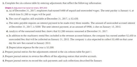 solved the following six column table for solutions co