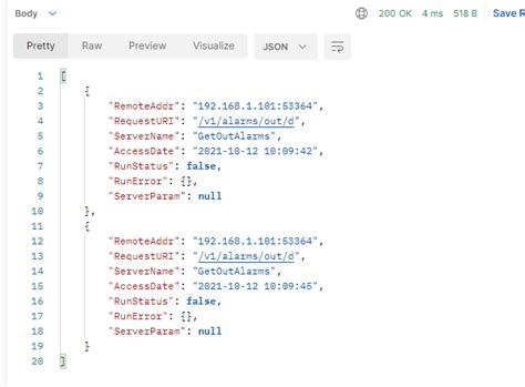 Go Error Json
