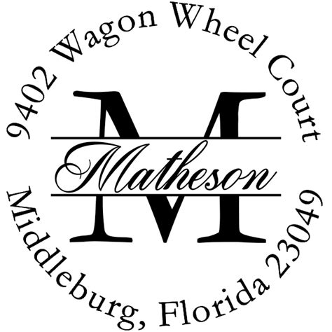 Script Background Stamp