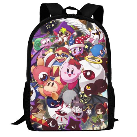 Kirby Backpack3d Print Laptop Backpack Lightweight Casual Daypack