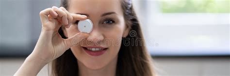 Continuous Glucose Monitoring Sensor Device Stock Image Image Of