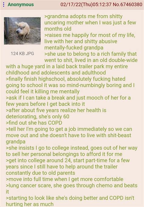 Anon Loves His Grandma Rgreentext