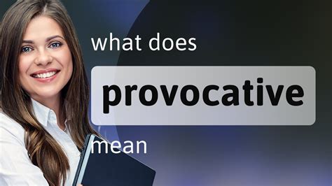 Provocative Definition Of Provocative Youtube