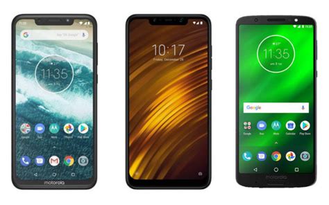 Xiaomi POCO F Vs Motorola One Power Vs Moto G Plus Price In India Specifications Features