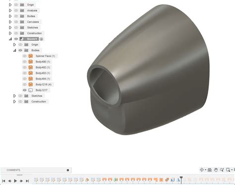 Solved Issue Combining Two Curvy Bodies Autodesk Community