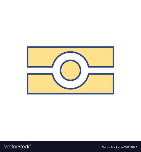 Biometric Access Control Systems Rgb Color Icon Vector Image