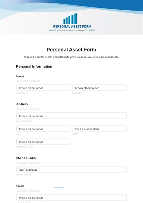 Free Personal Form Templates To Edit Online