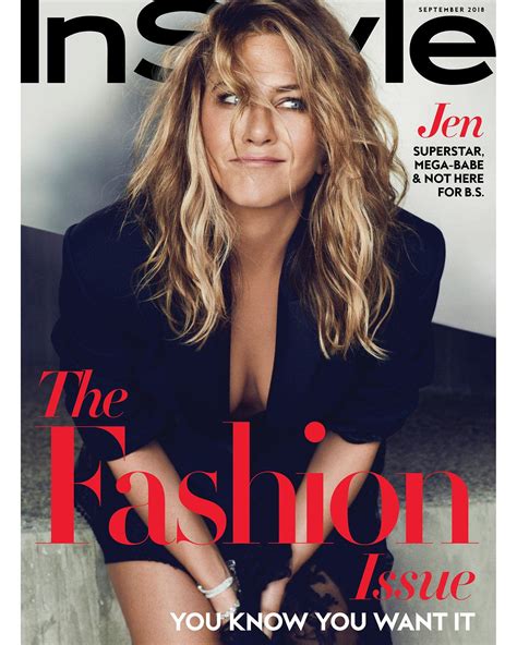 Jennifer Aniston See Through And Sexy Posing For Instyle Magazine