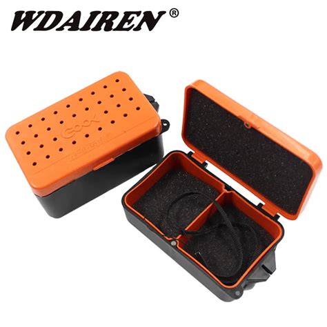 High Quality Breathable Plastic Fishing Live Bait Storage Box Earthworm