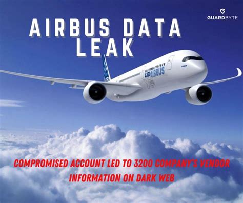 Guardbyte On Linkedin Databreach Dataleak Airbus Darkweb Darkwebmonitoring