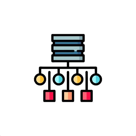 Database Management System Icon Illustration 55320521 Vector Art At