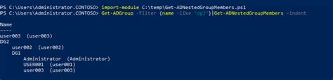 Export Nested Group Members Microsoft Qanda