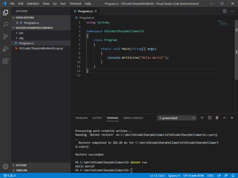 Playing With Vscode C Hello World Project Vainolos Blog